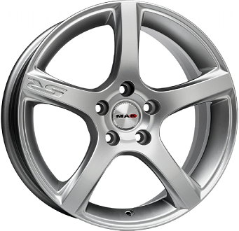 MAK FEVER 5R Dull Silver Dull Silver 18x8.0 | ABS Wheels